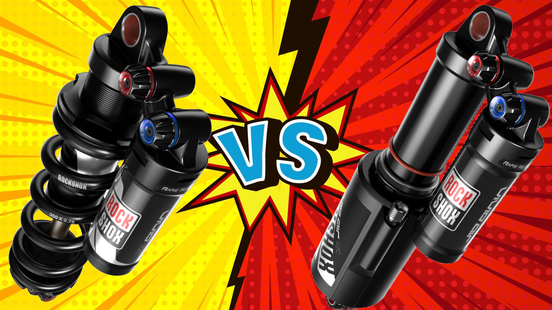 Amortiguador de aire vs amortiguador de muelle | 32 Dientes